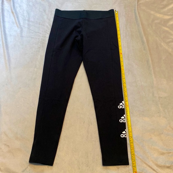 adidas | Pants & Jumpsuits | Euc Adidas Must Have Stacked Tight Wm ...